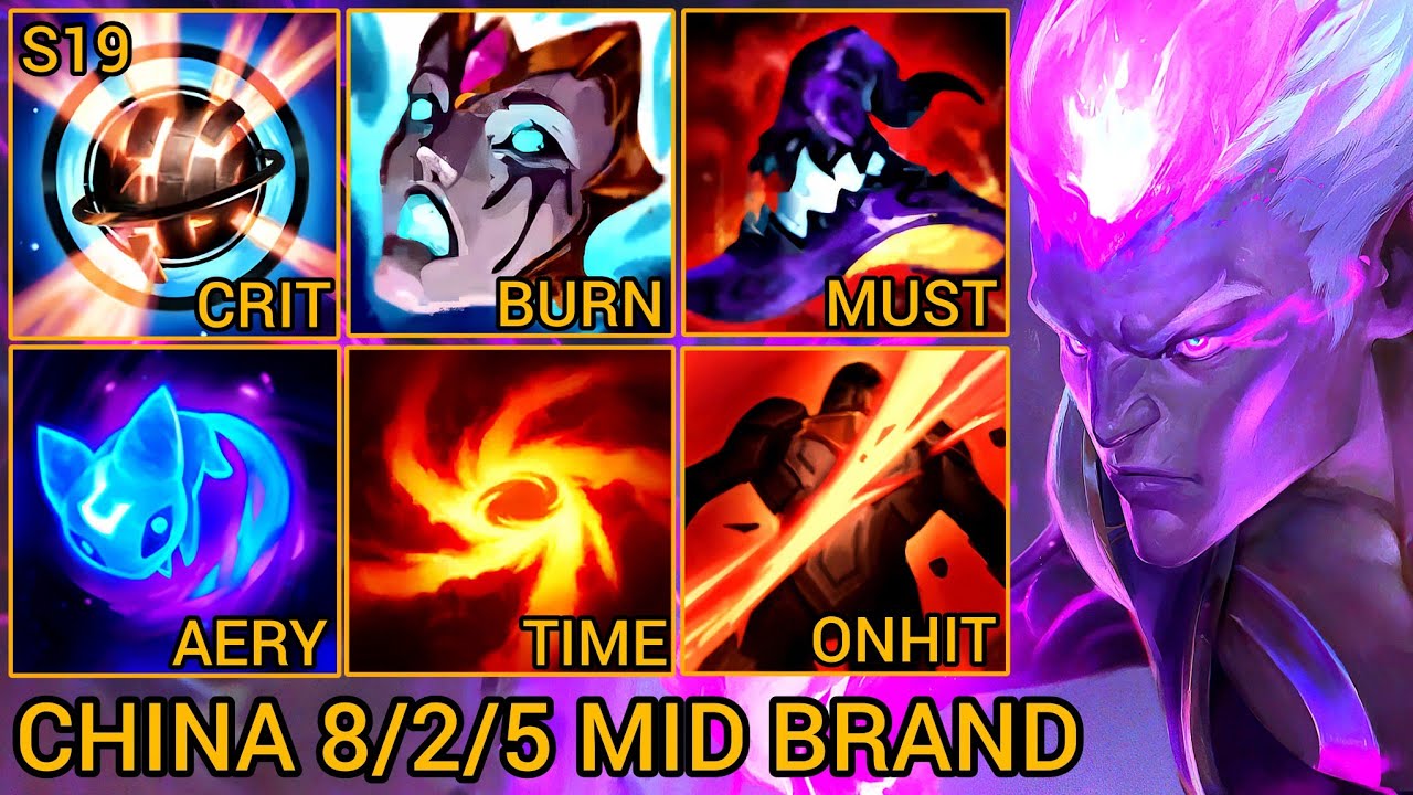 Country Top 6 BRAND Mid Lane 8/2/5 - China Wild Rift New Build & Runes ...