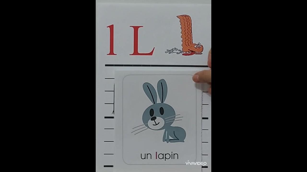 Apprendre à lire et écrire la lettre ,le son ( l ) +mots . تعلم قراءة ...