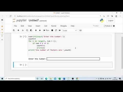 Factors|Jupyter Notebook| Python | Tutorial | IEMLabs - YouTube