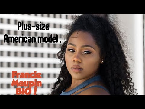 TOP CURVY PLUS-SIZE MODEL: Francie Maupin - Quick  Bio, Body Measurements, Career, Networth.