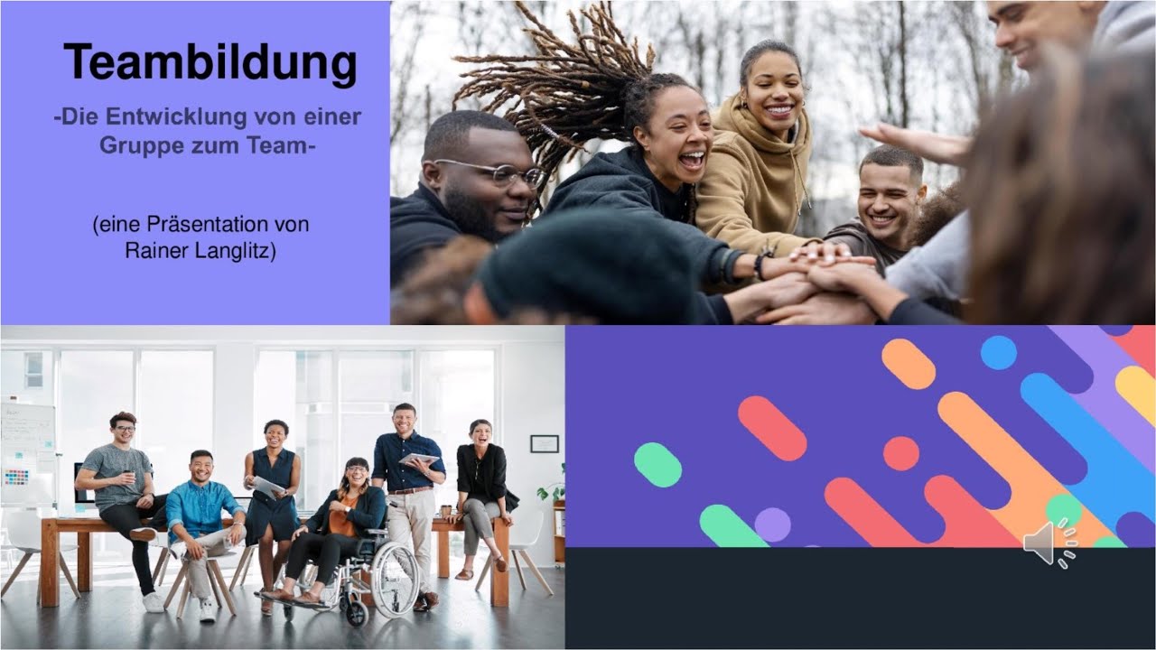 Rainer Langlitz: Teambildung. Die Entwicklung von einer Gruppe zum Team - YouTube