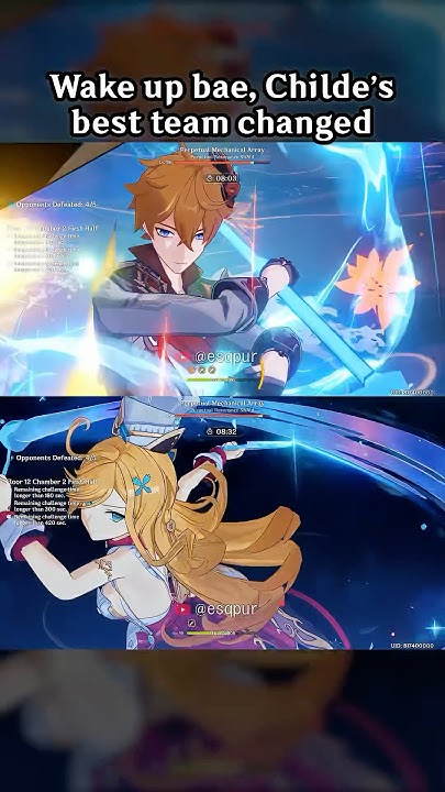 WAKE UP BAE, CHILDE’S BEST TEAM CHANGED - YouTube