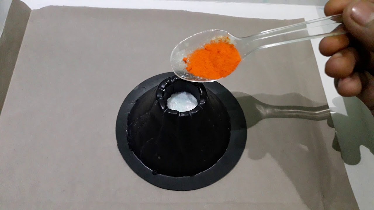 How To Make Working Volcano Eruption At Home YouTube How To Make Working Volcano Eruption At Home YouTube