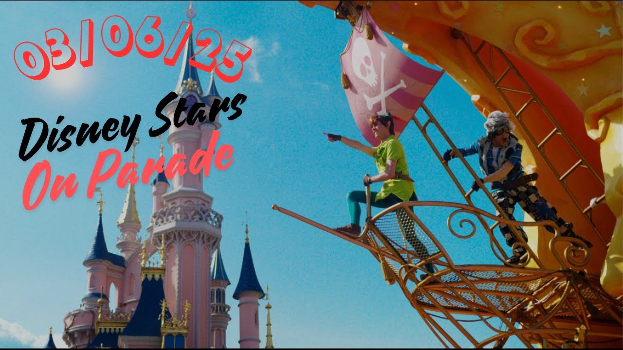 Disney Stars on Parade 🎉 Full Parade | Disneyland Paris (Euro Disney ...