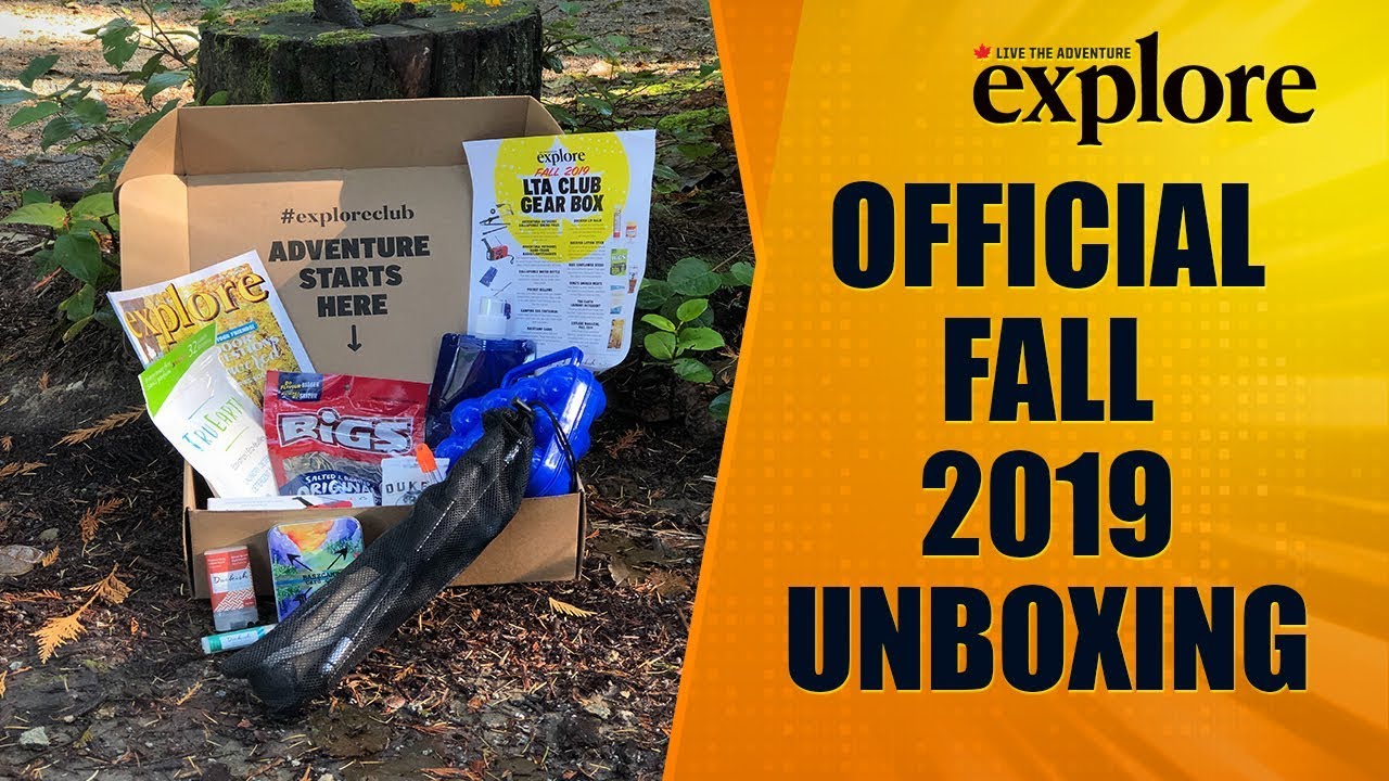 UNBOXING: Fall 2019 "Live the Adventure Club" Gear Box | Explore ...