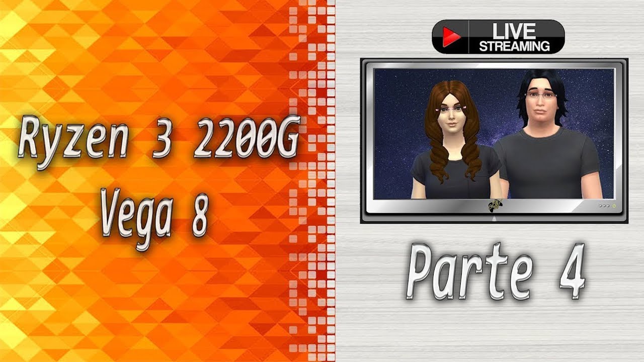 🔴LIVE - Testando R3 2200G #4 (VEGA 8) 720p Benchmarks - YouTube