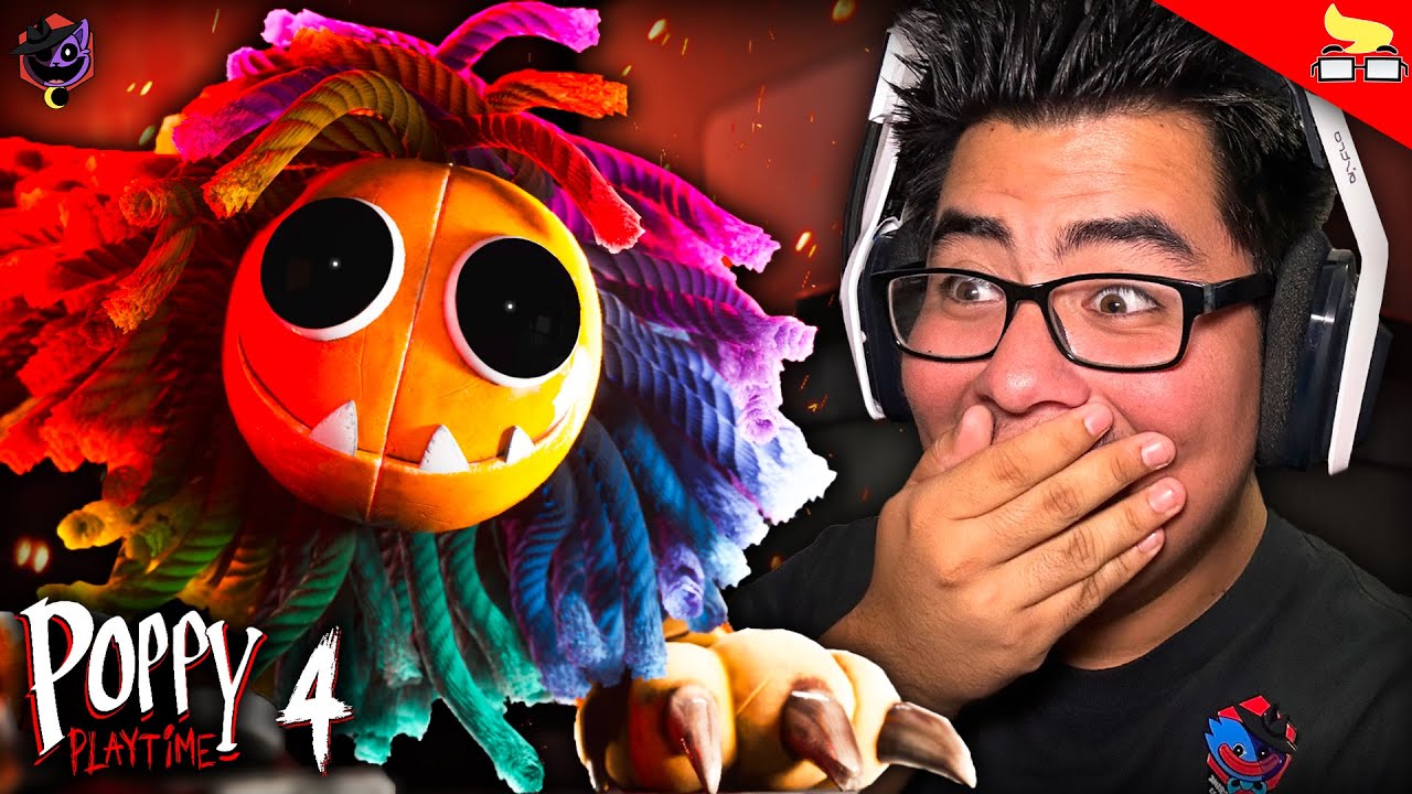 YARNABY REVEALED! Poppy Playtime Chapter 4 LIVE TRAILER Reaction! - YouTube
