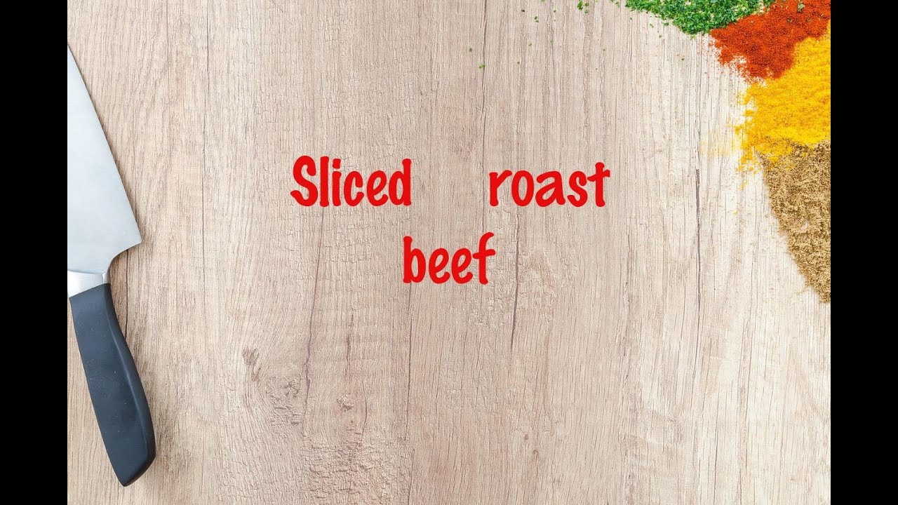 How to cook - Sliced roast beef - YouTube