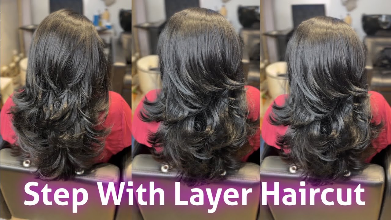 How To: Step With Layer Haircut || Haircut Tutorial || Step Haircut ...
