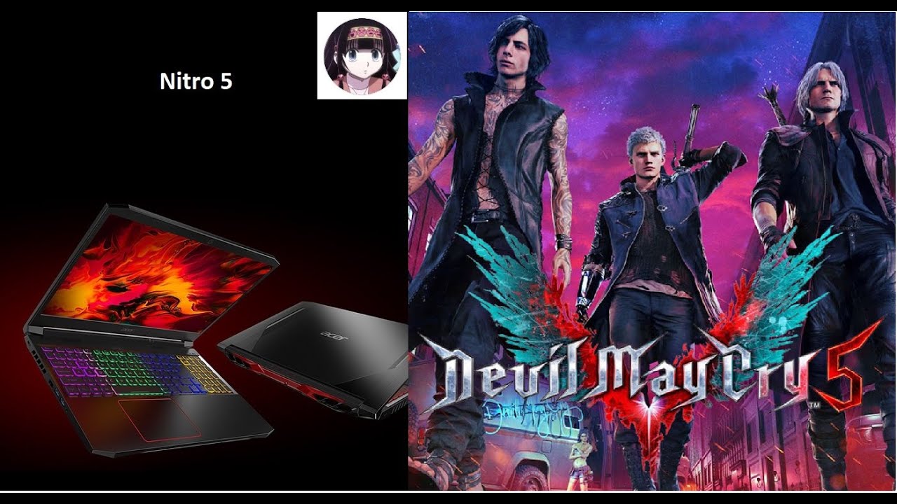 Acer Nitro 5 2020 Ryzen 5 4600h GTX1650TI DEVIL MY CRY 5 benchmark ...