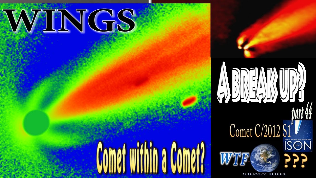 Comet ISON has wings & might be breaking up & Comet Lovejoy has a comet ...