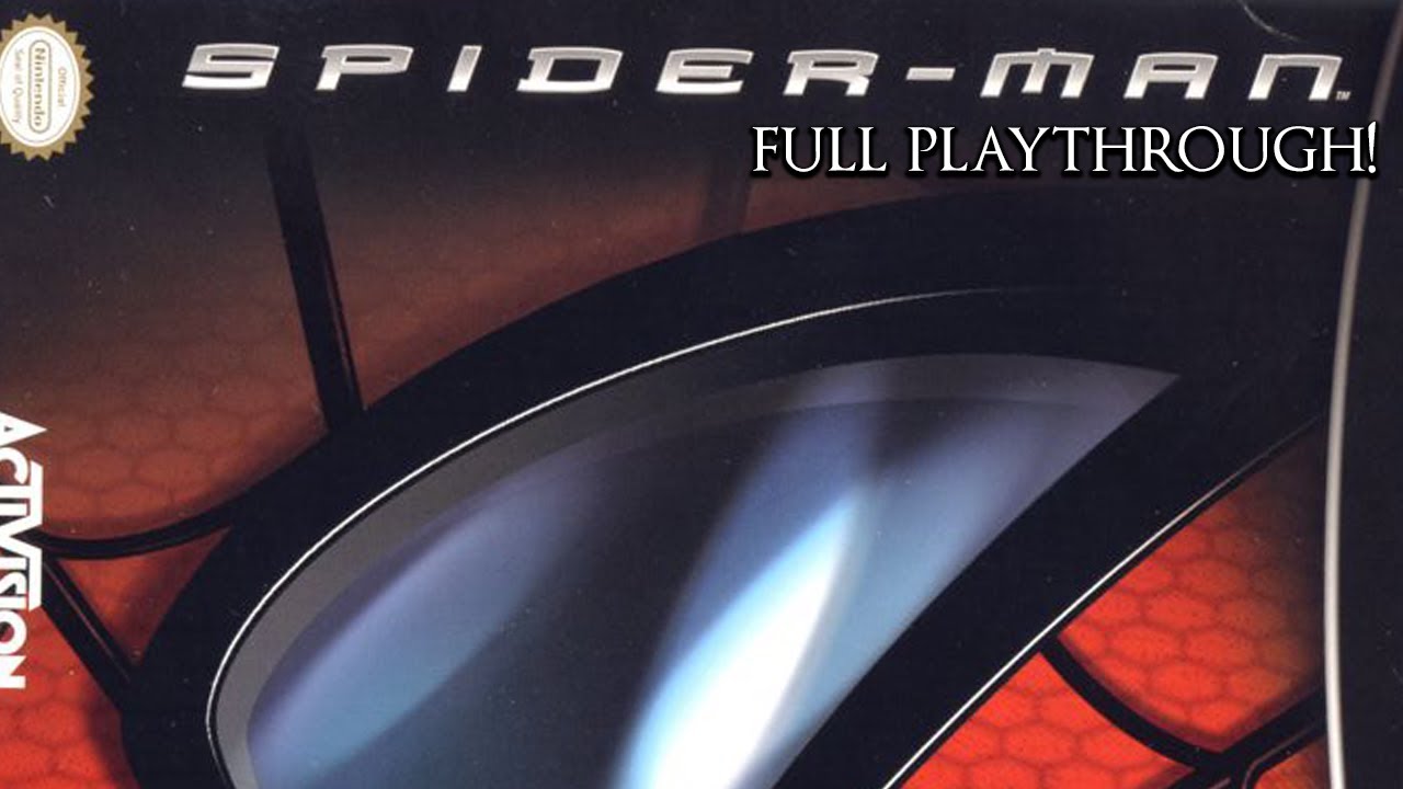 Spider-Man The Video Game (2002) FULL PLAYTHROUGH ! | WITH THE BLACK ...