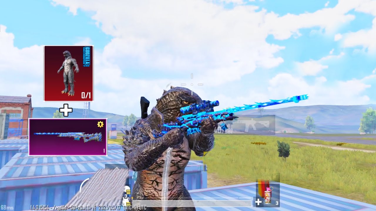 NEW GODZILLA + AWM🔥 INSANE COMBO | Pubg Mobile - YouTube