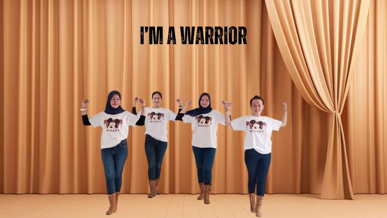 I'M A WARRIOR LINE DANCE | DOUBLE M STUDIO | Choreo by Guyton Mundy ...