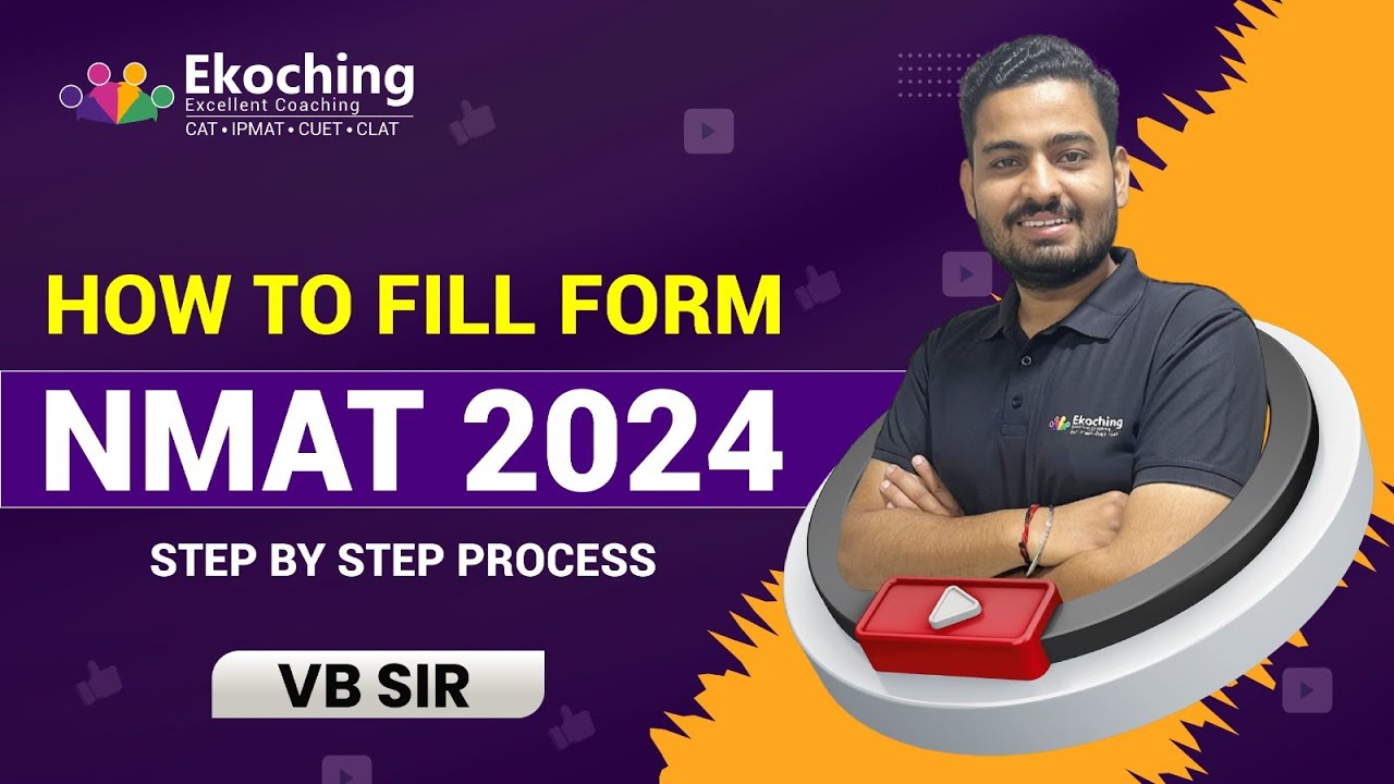 How to Fill NMAT Registration Form 2024 | Step-by-Step Guide | NMAT ...