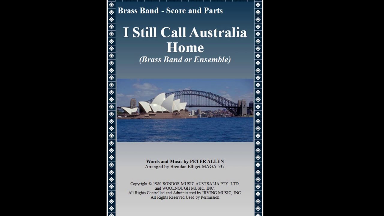 I Still Call Australia Home - Brass Band SMP 2020 v3 - YouTube