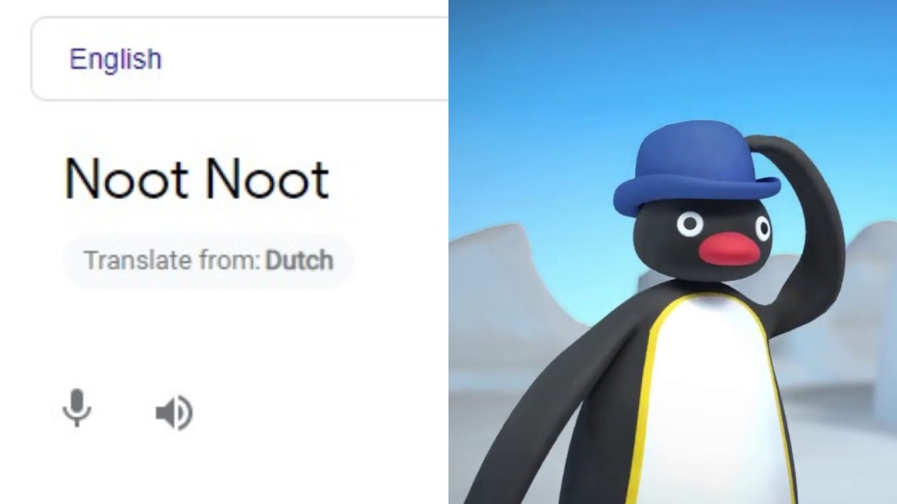 Noot Noot in different languages meme (Part 2) - YouTube