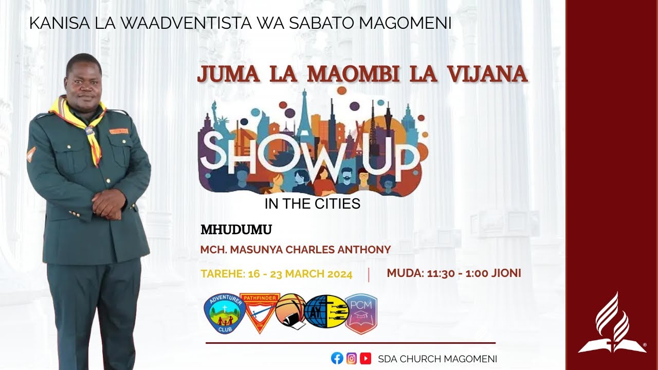 JUMA LA MAOMBI LA VIJANA | PAMBANA KUWA BORA | PR. MASUNYA CHARLES ...