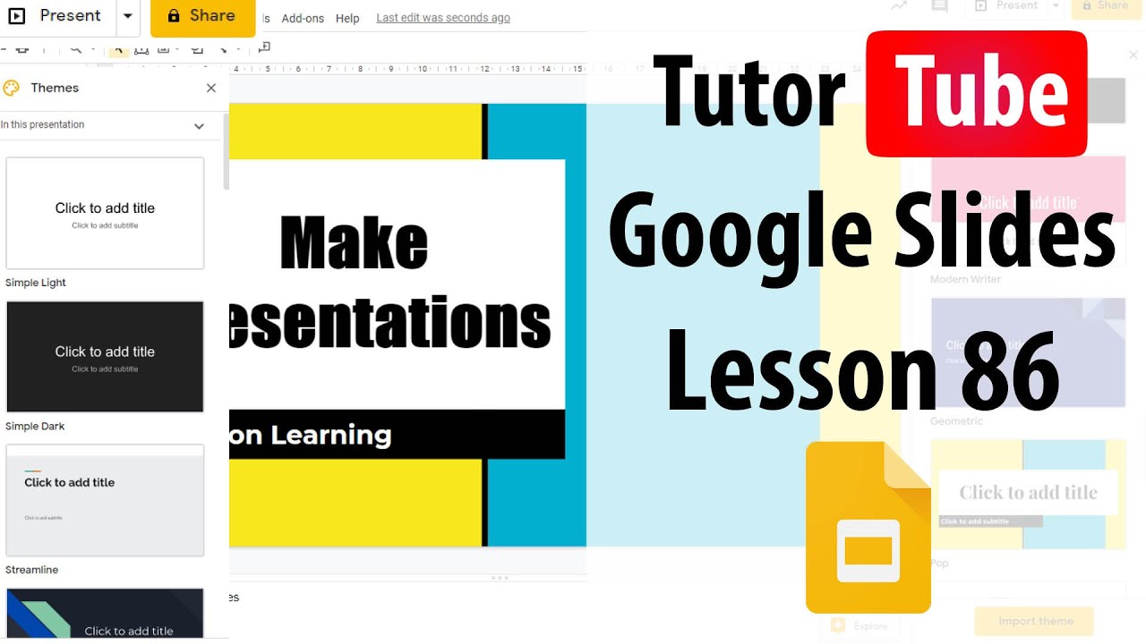Google Slides Tutorial Lesson 86 Table Formatting Options YouTube Google Slides Tutorial Lesson 86 Table Formatting Options YouTube