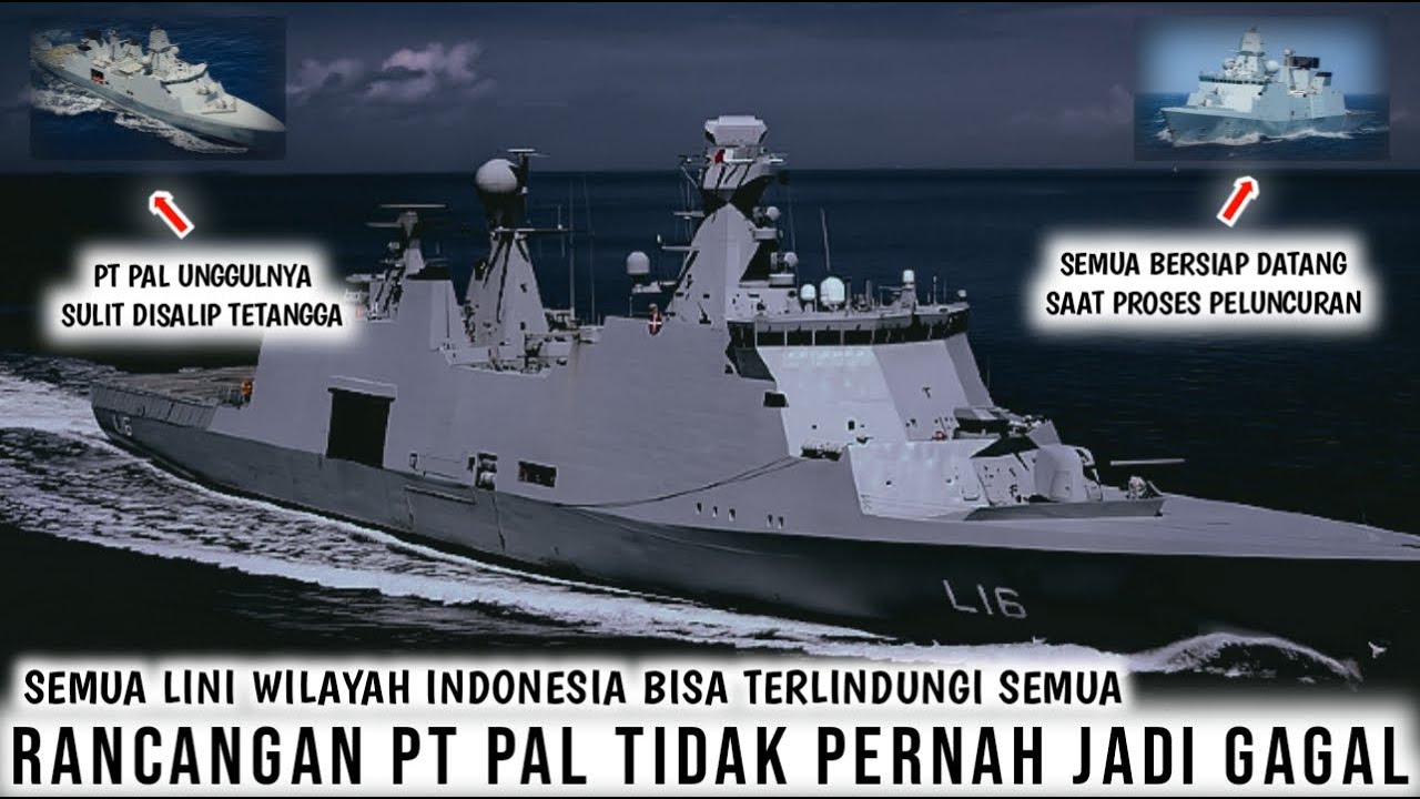 MESKI BERLAYAR DIATAS LAUT TAPI FRIGATE MERAH PUTIH DIRANCANG MAMPU ...