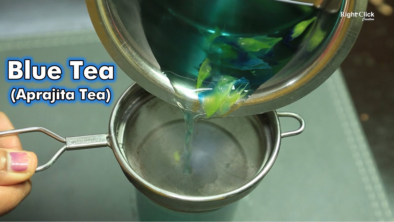 Blue Tea | Shankhpushpi Tea | Aprajita Chai | Butterfly Pea Flower Tea ...