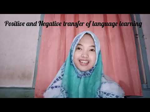 Positive and Negative transfer language learning - YouTube