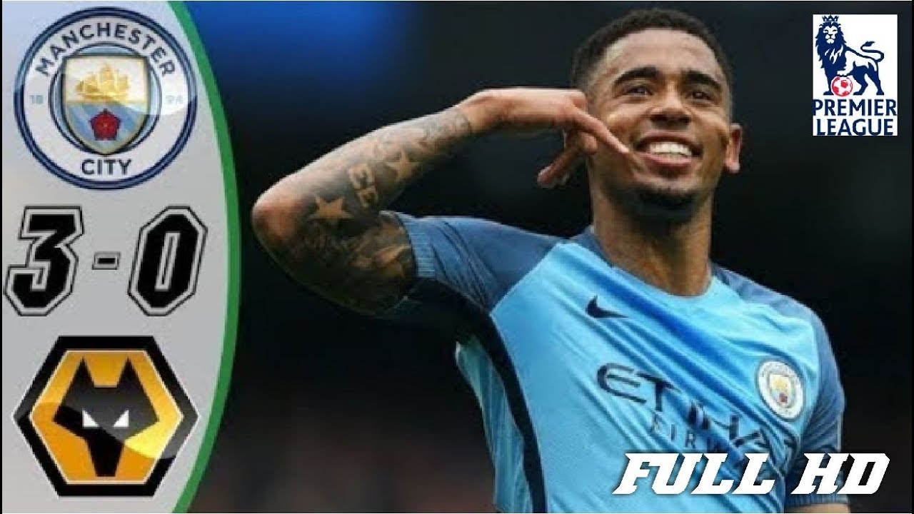 MANCHESTER CITY [3]-[0] WOLVES HIGHLIGHTS PREMIER LEAGUEA 15/01/2019 ...