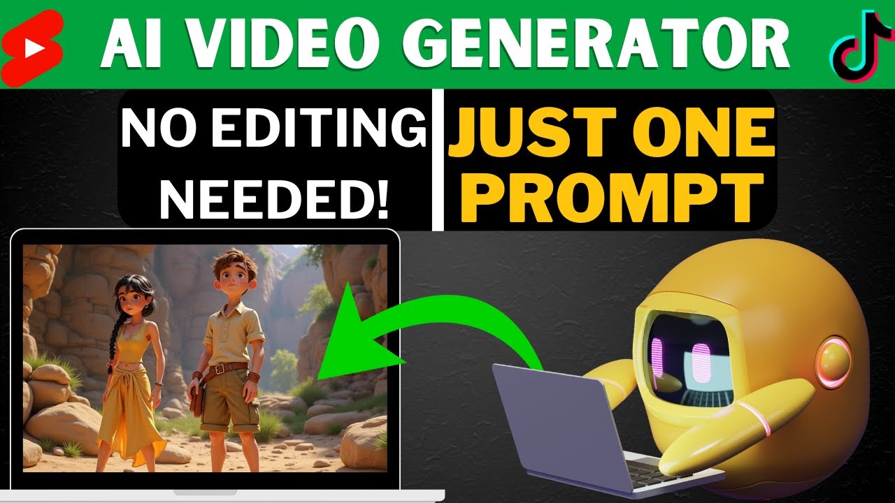 Create AI Animated Videos from JUST ONE Prompt | AI Video Generator ...
