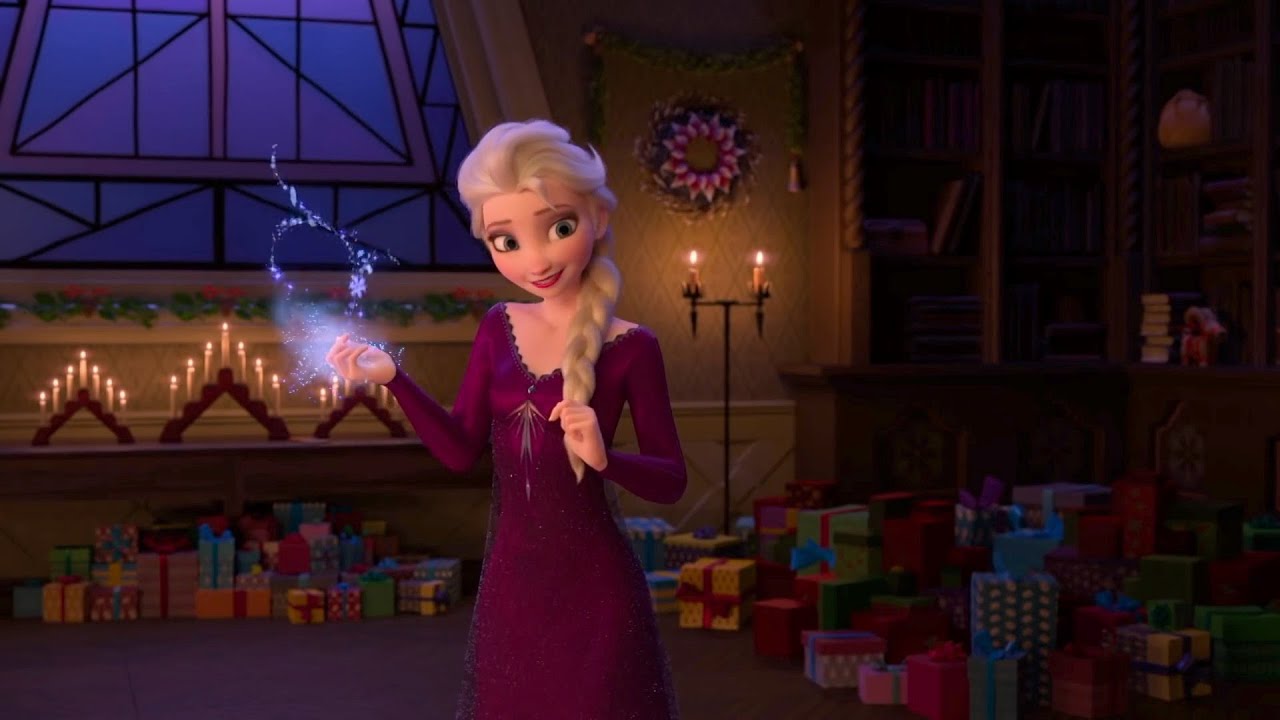 Elsa's Favorite Thing About Christmas - YouTube