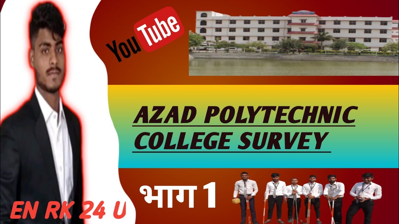 azad polytechnic college survey 🤨🧐 student civil engineers - YouTube