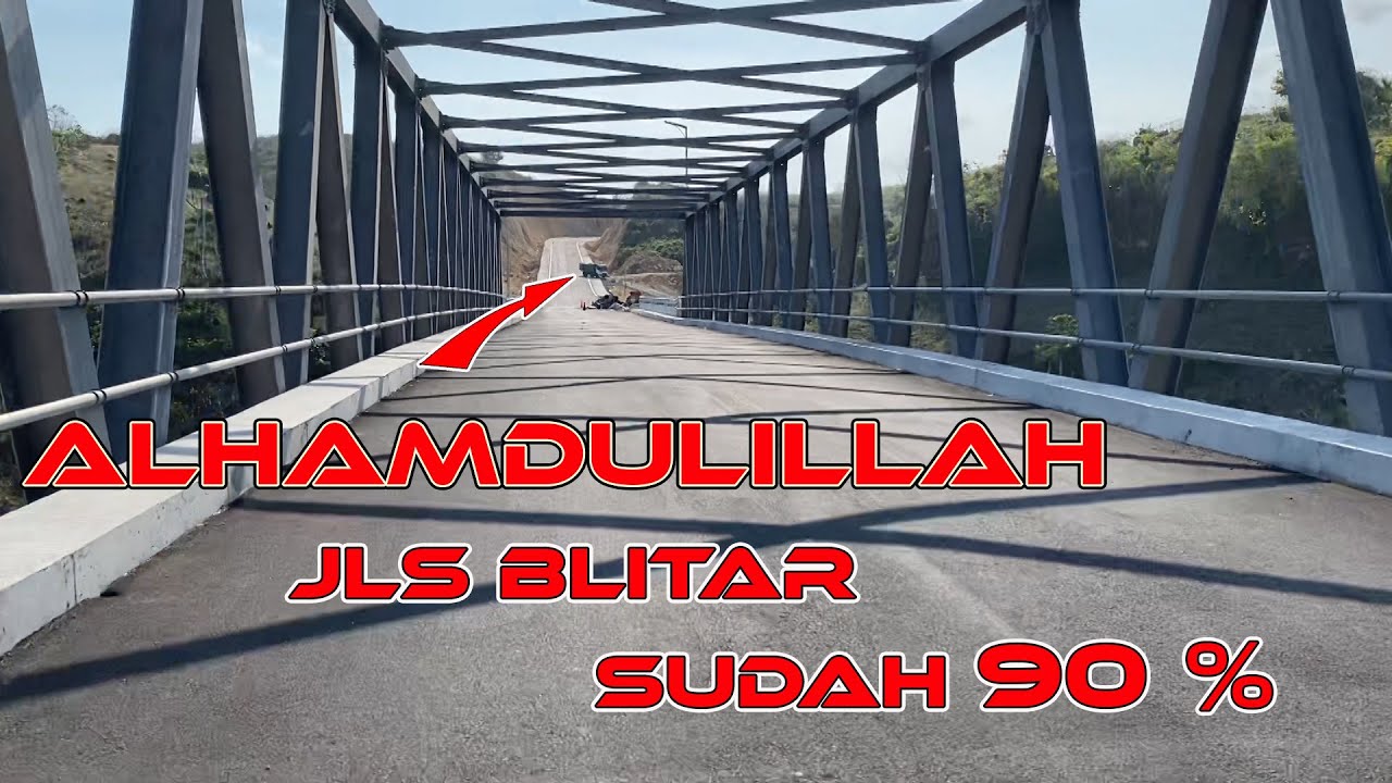 jls blitar sudah 90% | pekerjaan jls blitar hampir selesai | - YouTube