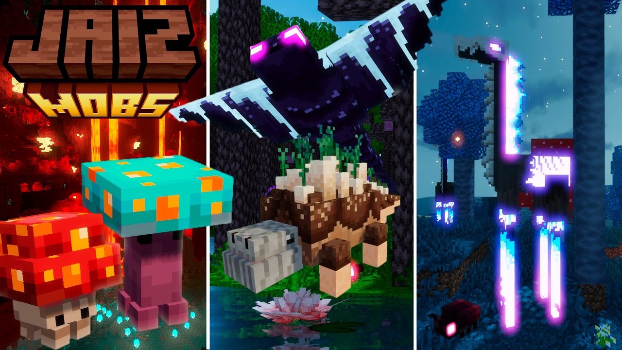 JAIZ MOBS MOD MINECRAFT | TUTORIAL MINECRAFT MOD - YouTube
