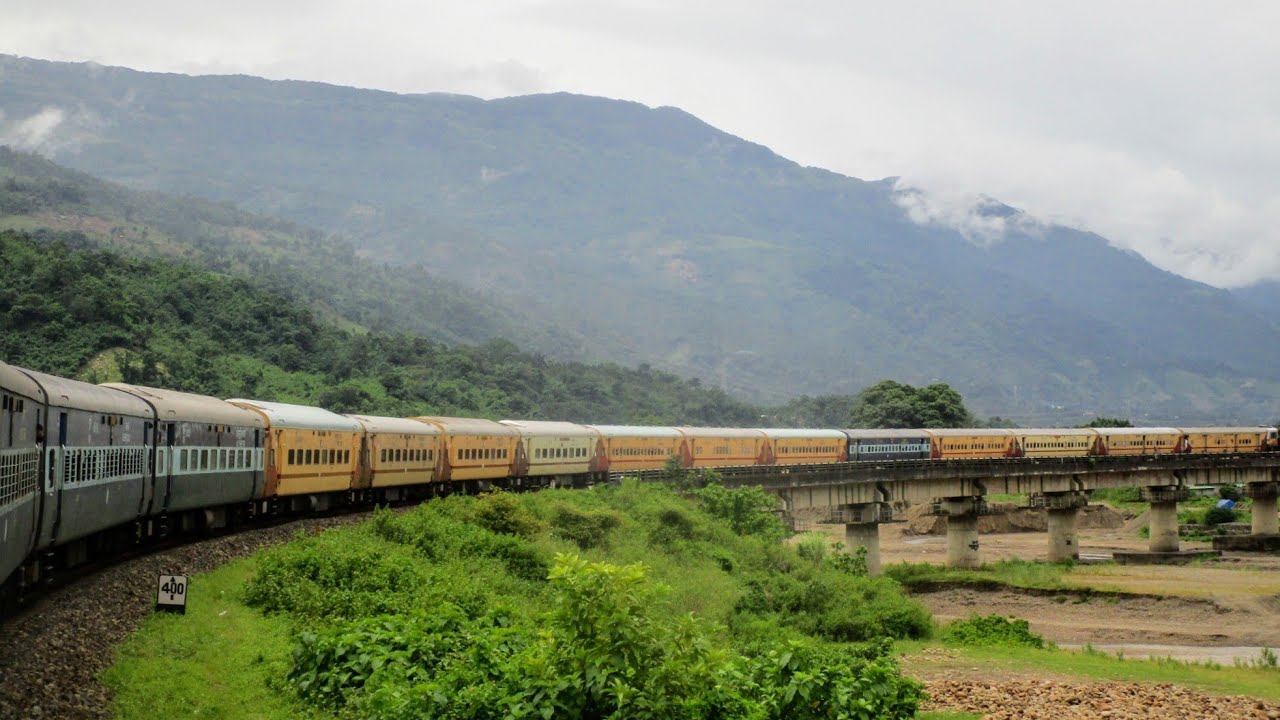 Guwahati to silchar train:Ghat section journey:Incredible assam - YouTube