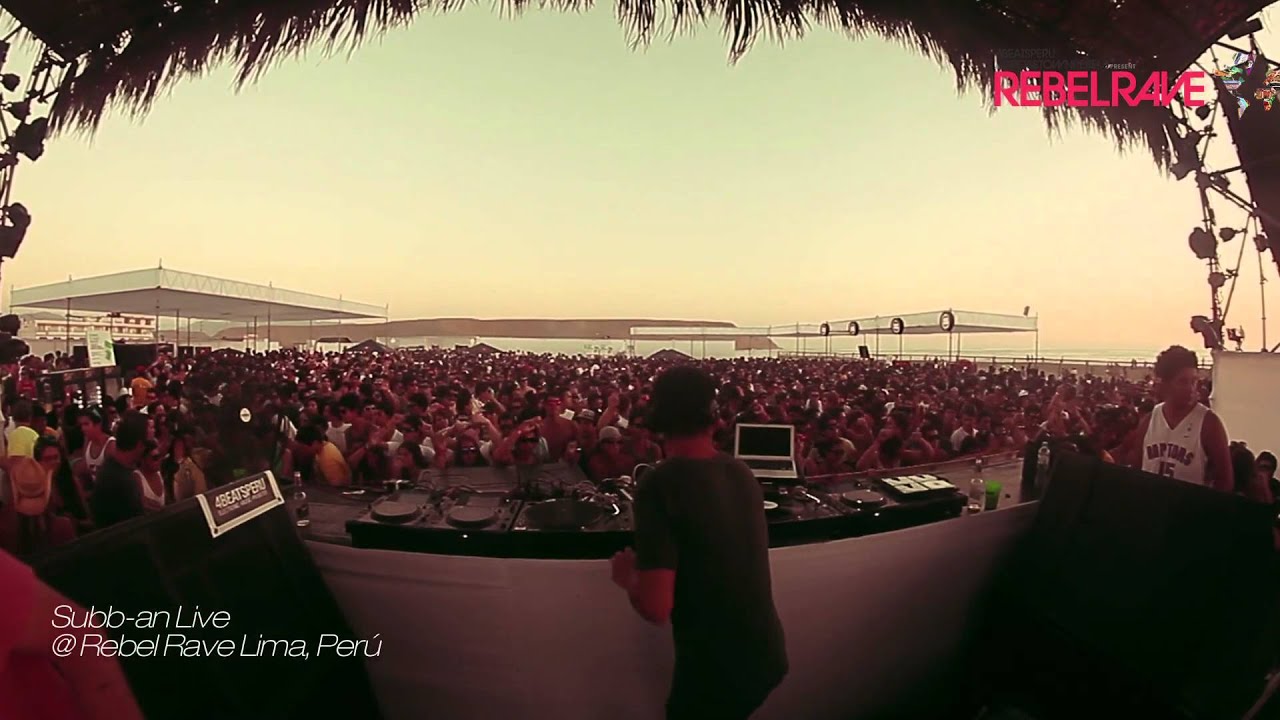 Subb-an at Rebel Rave Lima 2013. - YouTube