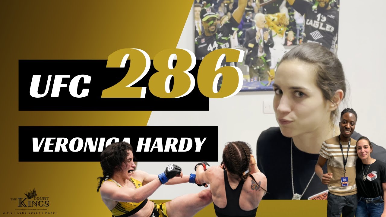 UFC's Veronica Hardy (Macedo) talks win at UFC 286, Ciyrl Gane, Dan ...