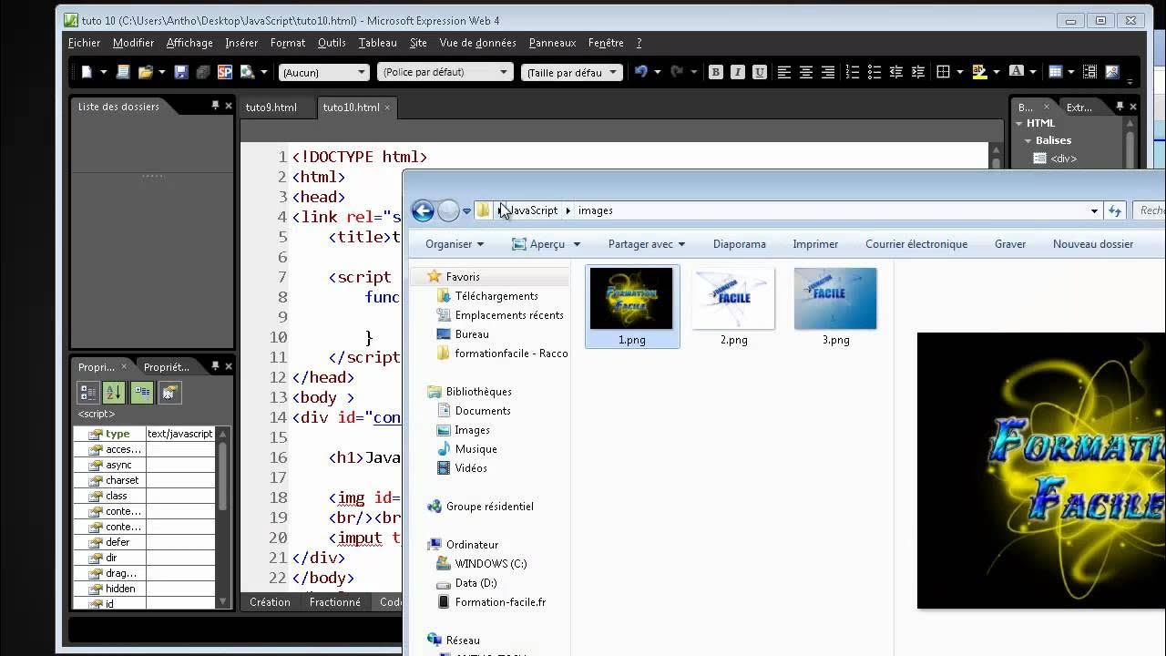 10 - JavaScript - Programmation orientée objet - YouTube
