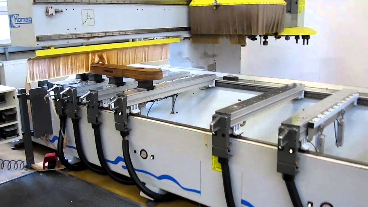 HOMAG CNC Working Center - YouTube