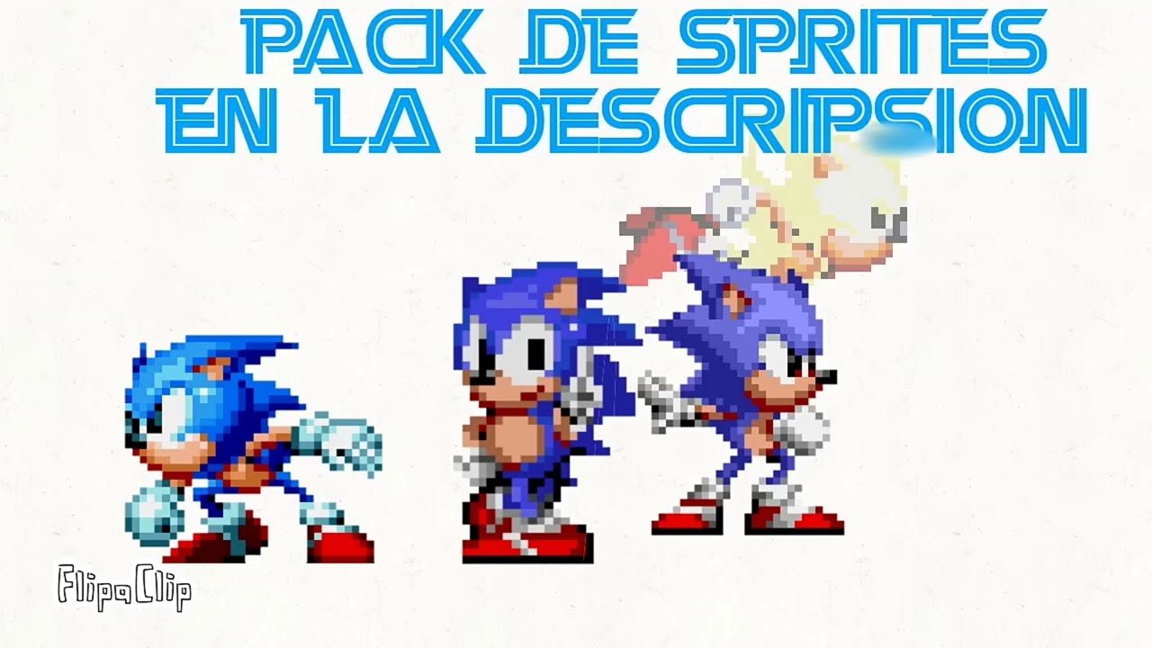 los primeros pack de sprites que subimos - YouTube