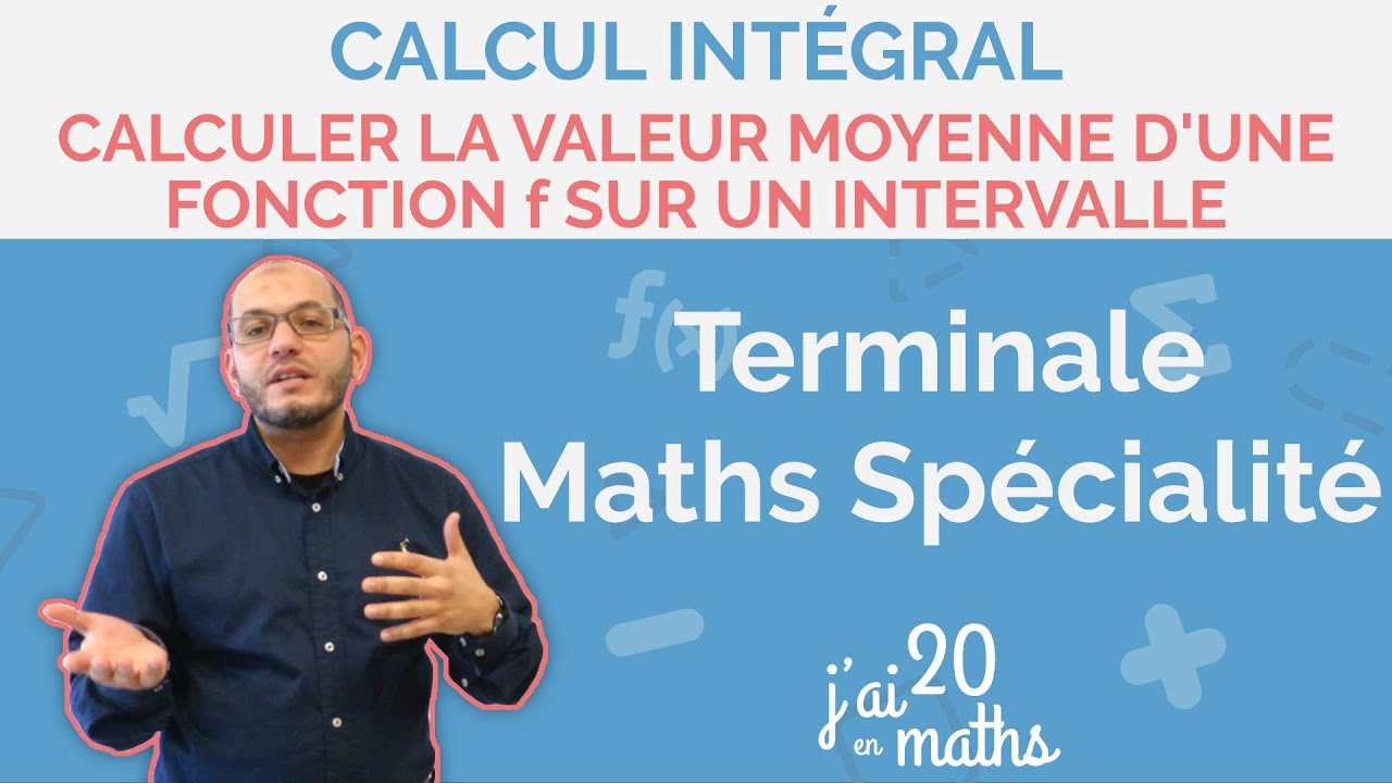 Calculer la valeur moyenne d'une fonction f sur un intervalle - Calcul ...