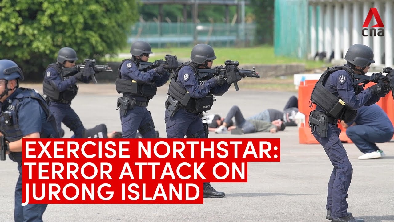 Exercise Northstar: Simulated attack on Jurong Island's oil tanks and ...