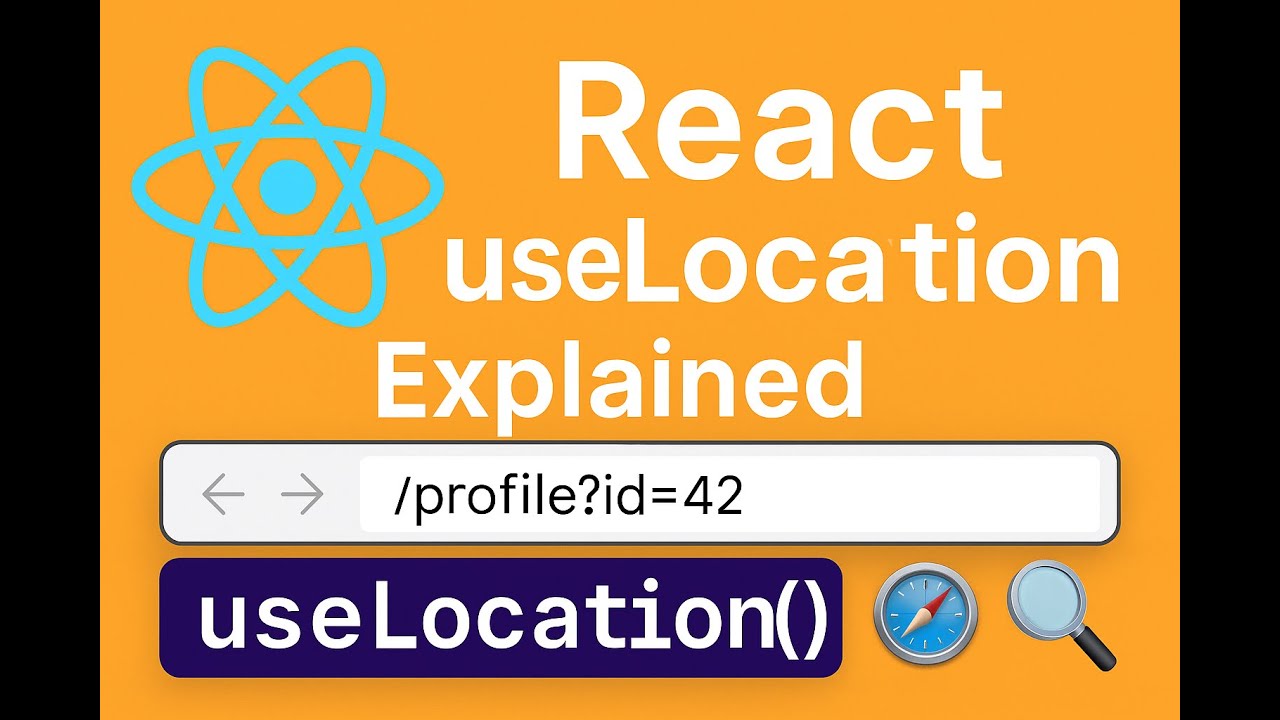 React Router useLocation Explained with Practical Example (2025) - YouTube