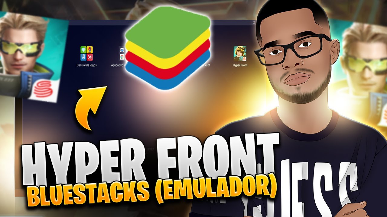 Hyper Front🖥️DESCOBRI COMO RODAR NO BLUESTACKS - YouTube