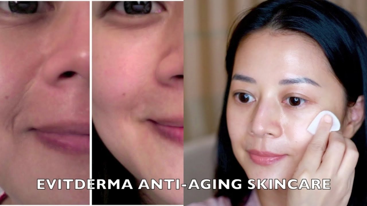 Evitderma Anti-Aging Skincare Review - YouTube