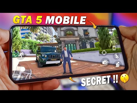 HOW TO PLAY GTA 5 IN MOBILE | GTA 5 MOBILE GAMEPLAY - YouTube