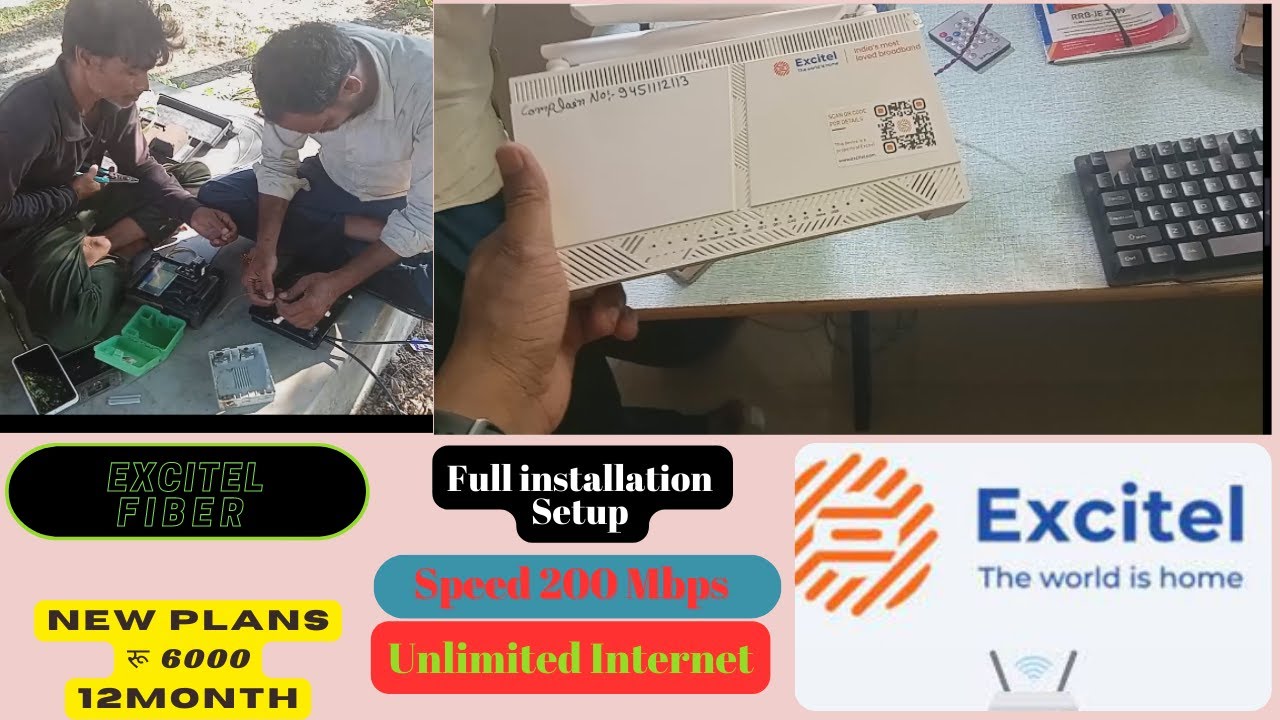 Excitel Fiber New plans Rs.6000 Charges12 Month 2023 ||🔥 धमाका ऑफर 💥 ...