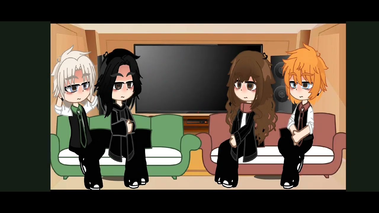 HP react to tomarry, harry, +random tomarry. /rus/. чит.опис. - YouTube