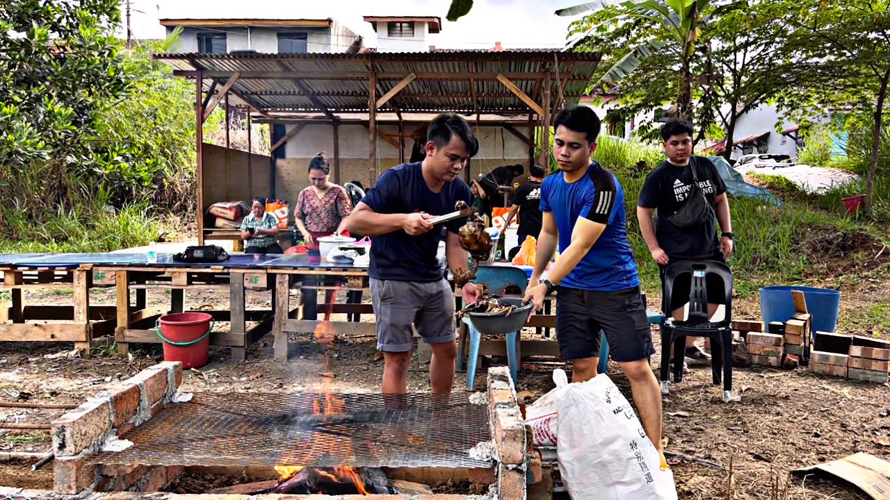 Rumah Asap Sudah Siap || on Terus Team Anang Lama Megai Gelas - YouTube