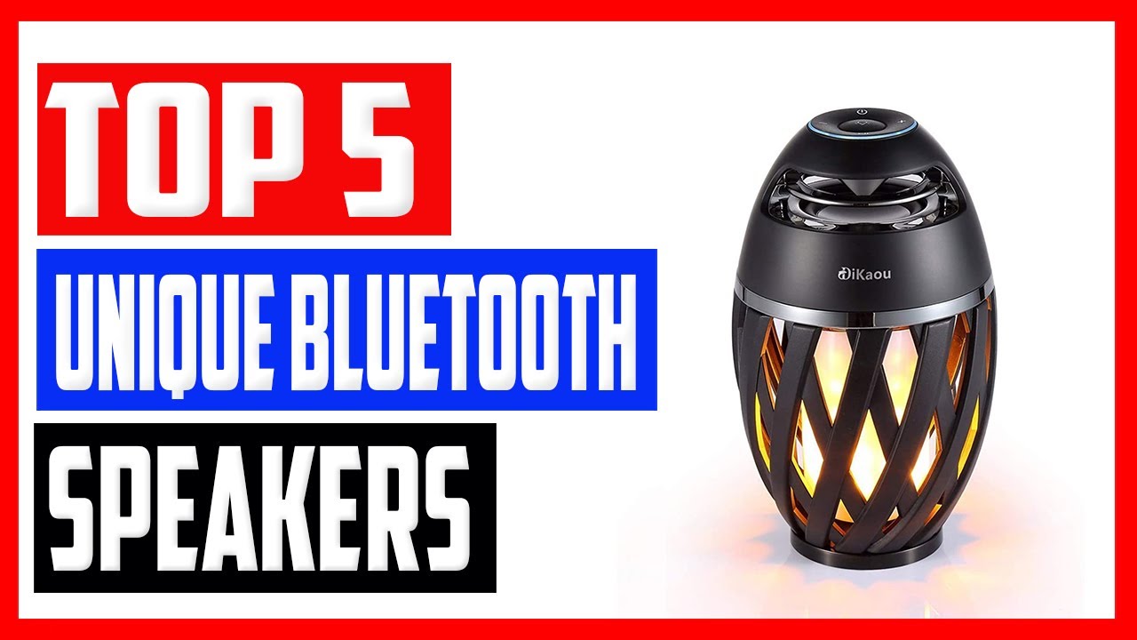 Best Unique Bluetooth Speakers in 2021 [Top 5 Picks] - YouTube