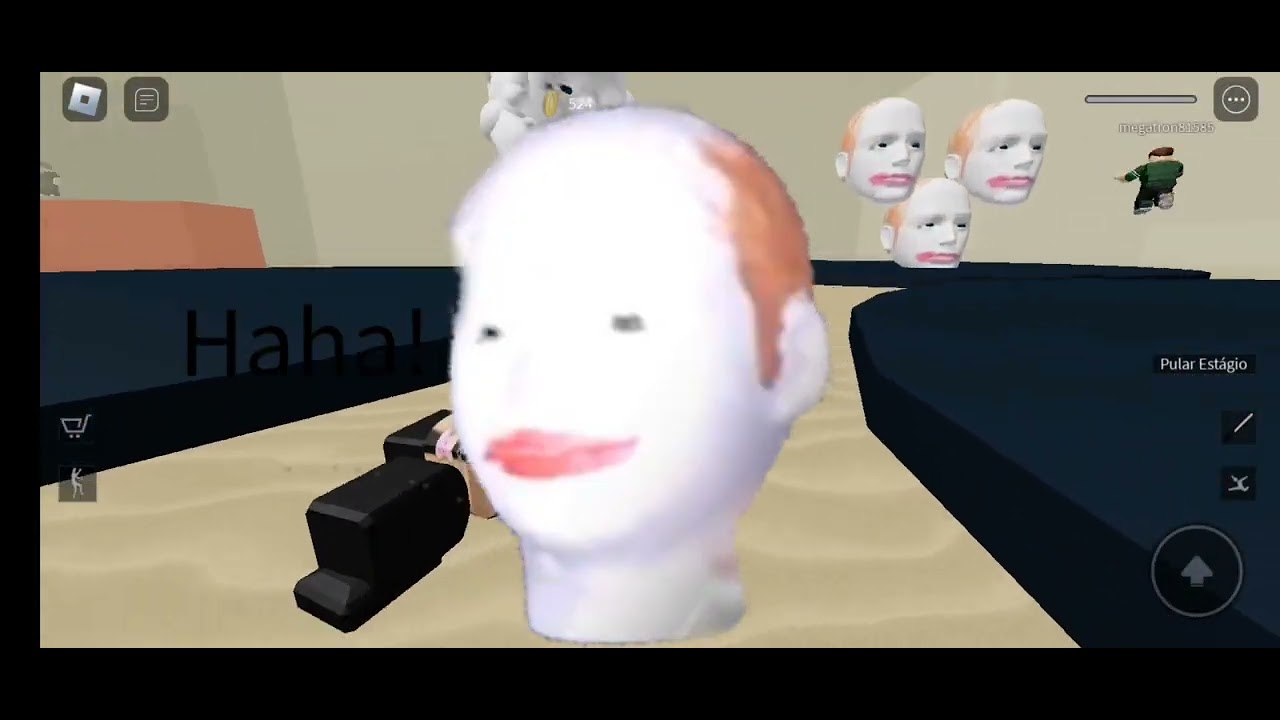 cheguei no final do ESCAPE RUNNING HEAD (roblox) - YouTube