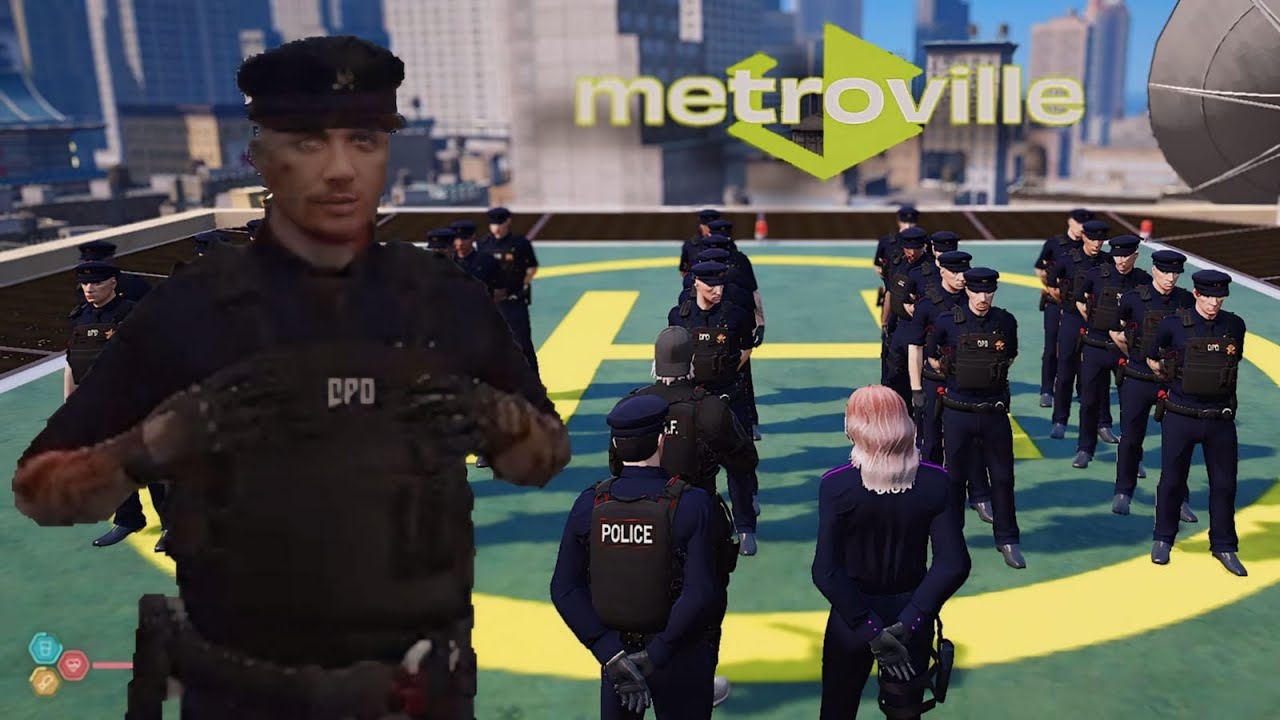 Agora sou da Policia de Detroit | Metroville RP - YouTube